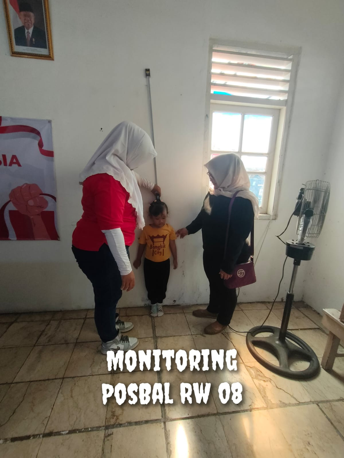 Monitoring POsyandu Balita RW 08 Kelurahan Utan Kayu Utara