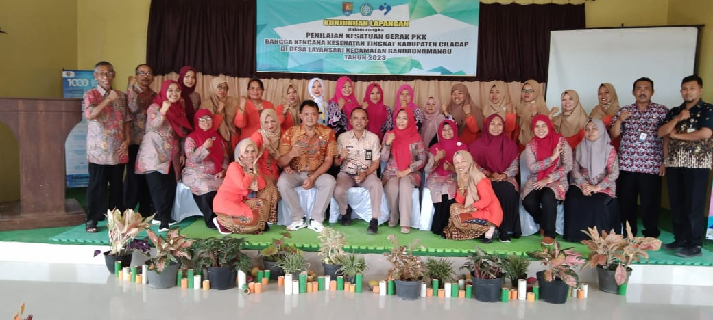 PENILAIAN LOMBA KESATUAN GERAK PKK BANGGA KENCANA KESEHATAN TINGKAT KABUPATEN CILACAP