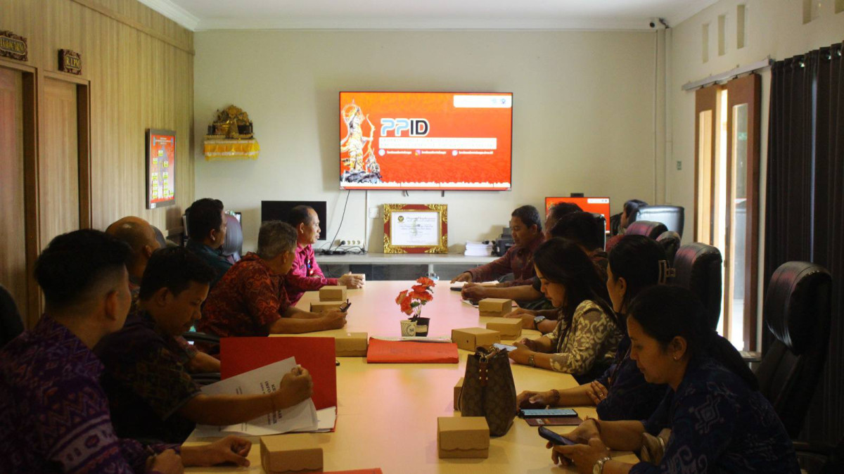 kegiatan Monitoring dan Evaluasi (Monev) Keterbukaan Informasi Publik PPID Tahun 2024