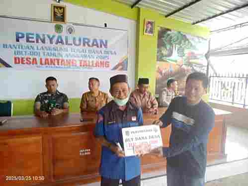 Penyaluaran Bantuan Langsung Tunai (BLT) TA. 2025