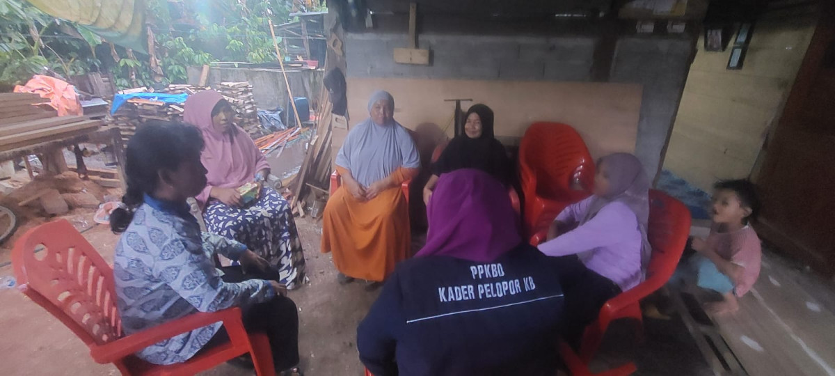 Pembinaan Pokja Kampung KB Oleh Penyuluh KB